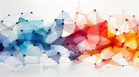 Premium Ai Image Vector Abstract Network Communications Backgrou