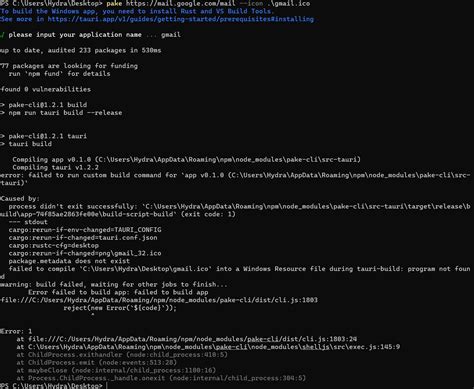 打包时遇到无法解决的问题 · tw93 pake · discussion 253 · github