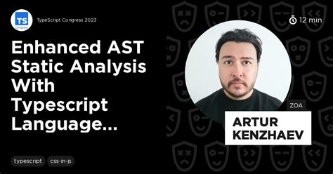 Enhanced Ast Static Analysis With Typescript Language Server By Artur