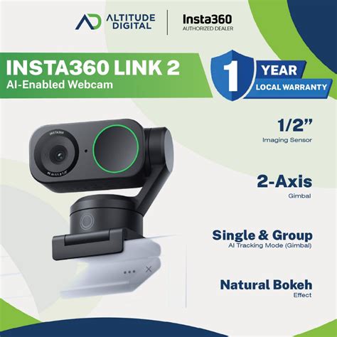 Insta360 Link 2 Link 2c Ai Enabled Webcam Shopee Philippines