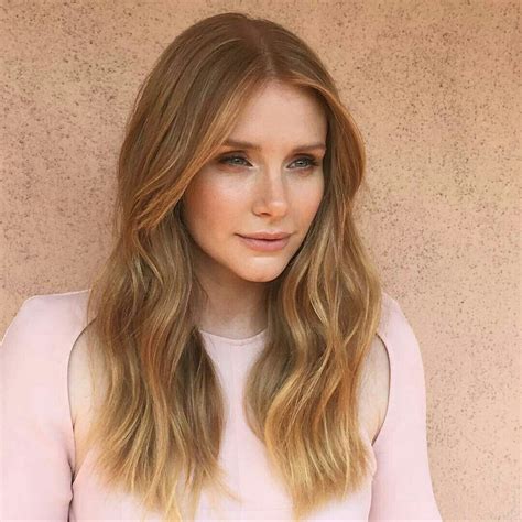 Bryce Dallas Howard Strawberry Blonde Hair Hair Inspiration Color