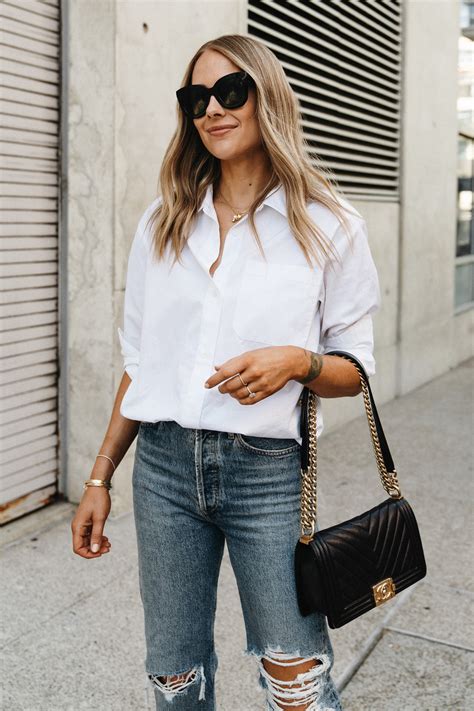 7 Chic Ways To Wear A Button Up Shirt Fashion Jackson