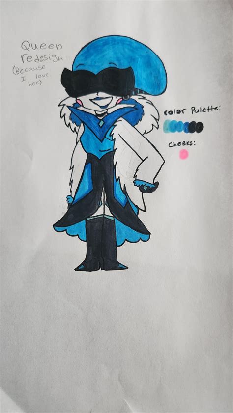 Queen Design Art By Me R Deltarune