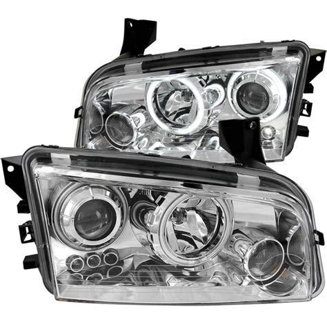 Discontinued Anzo 2006 2010 Dodge Charger Projector Headlights W Halo