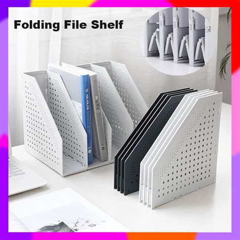 🔥ship 24h🔥extensible File Box Desktop Document Folding Book Stand