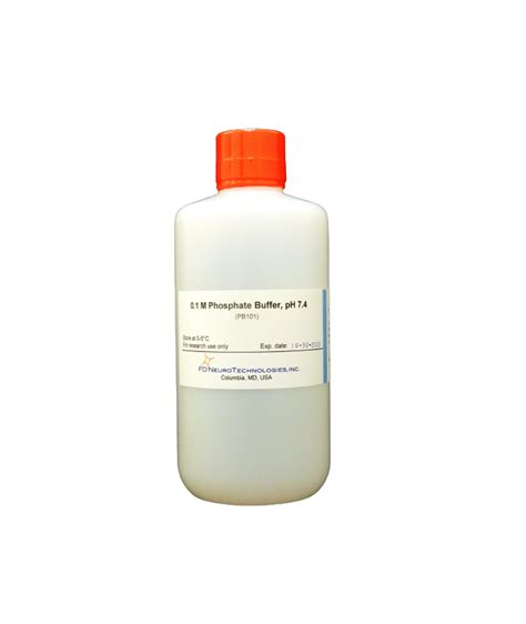 01 M Phosphate Buffer Ph 74 Pb101 Fd Neurotechnologies