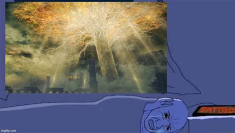 The Citizens Of Lyndell Trying To Sleep While Living Right Next To The Erdtree R Eldenring