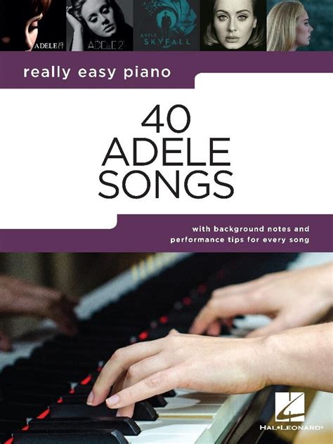 Really Easy Piano 40 Adele Songs Node Nodehusetdk