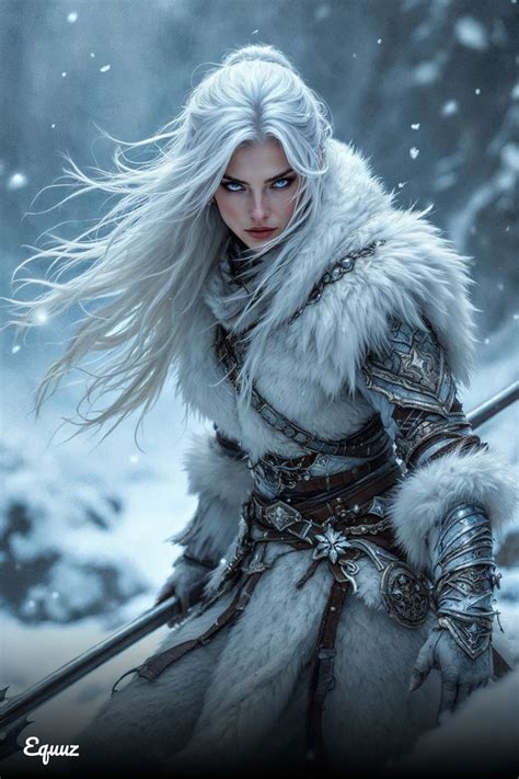 Arctic Huntress ⚫ Winter Warrior Snow Armour Snow Oc