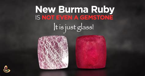 Beware Of Poor Quality Lead Glass Filled Ruby From Burma