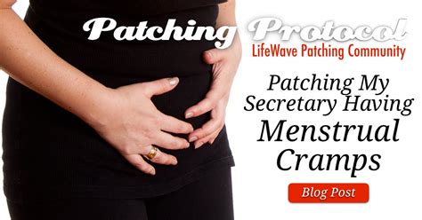 Lifewave Patches And Menstrual Cramps Patching Protocol