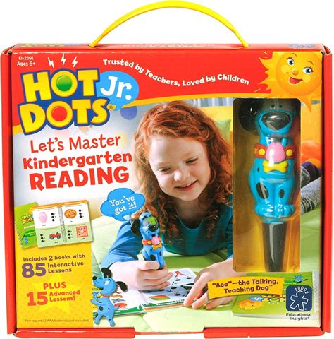 Educational Insights Juguete Para Aprender A Leer Hot Dots Jr Lets
