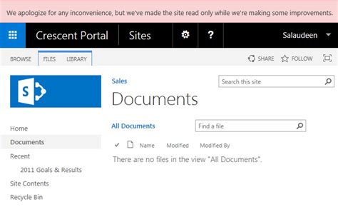 Clear Maintenance Mode To Unlock A Site Collection In Sharepoint