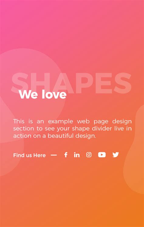 Website Section Divider