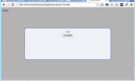Javascript How To Add A Close Button To Jquery Lightbox Stack Overflow