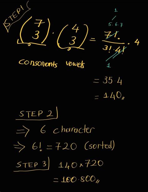 Out Of Consonants And Vowels How Many Words Of Consonants And Vowels Can Be Formed