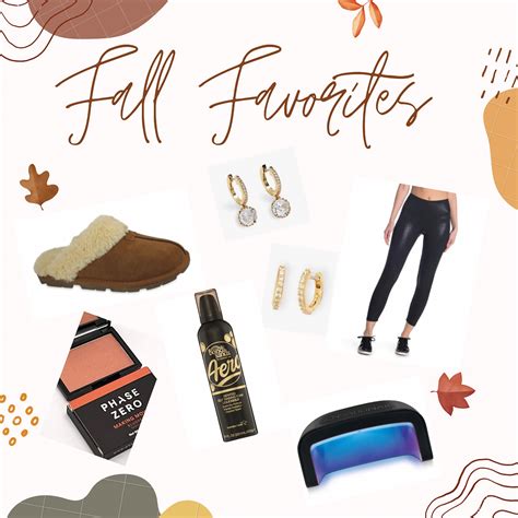 Top 6 Fall Favorites