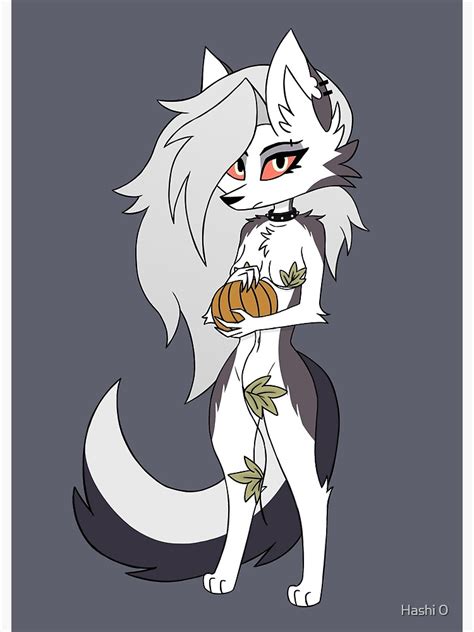 Loona Wolf Nsfw Helluva Boss Kunstdruck Von Dorrian748 Redbubble
