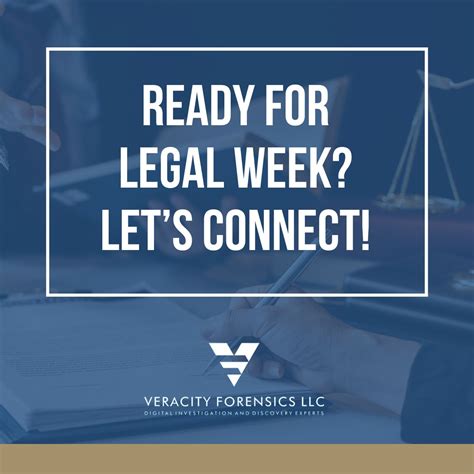 Veracity Forensics Llc On Linkedin Legalweek2024 Legalservices