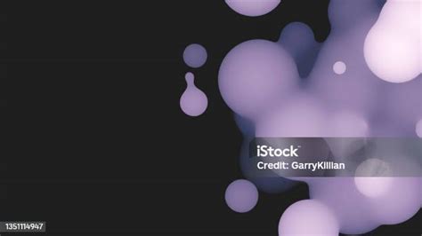 보라색 공과 추상 3d 유체 메타볼 모양 그라데이션 색상의 신스웨이브 액상 파스텔 유기농 물방울 3차원 형태에 대한 스톡 벡터 아트 및 기타 이미지 Istock