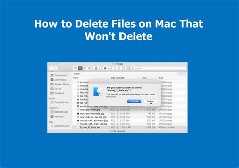 how to delete file on desktop that cannot be deleted on mac darwin s