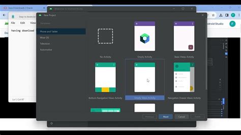 First Android Project Youtube