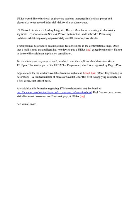 Docx Industrial Visit Stmicroelectronics Description Dokumen Tips