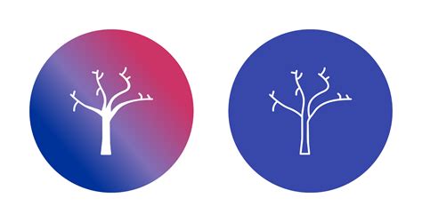 Tree With No Leaves Vector Icon Vector Art At Vecteezy