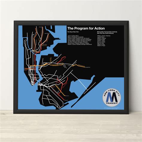 MTA Program For Action Vanmaps