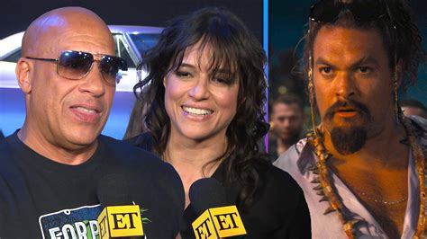 Fast X Trailer Premiere Vin Diesel Michelle Rodriguez And Sung Kang