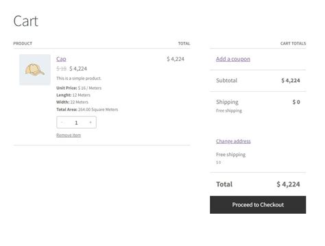 Measurement Price Calculator Woocommerce Plugin By Johrna Codester