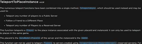 Teleport Issues Scripting Support Developer Forum Roblox