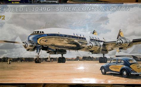 Lockheed Super G Constellation 1 72 Scale Model Kit By Heller 80391