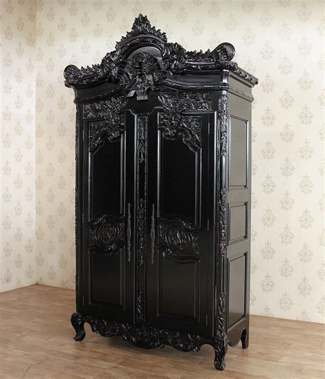 Outstanding Black Armoire Wardrobe References Wardrobe Ideas