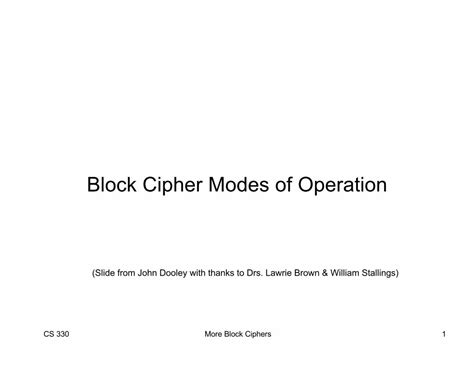 pdf block cipher modes of operation dokumen tips