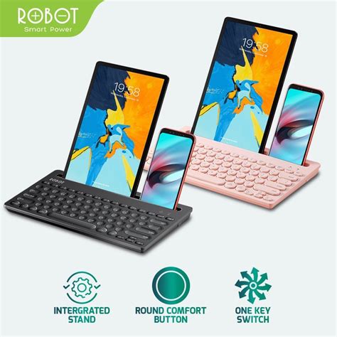 Robot Kb10 Multi Device Bluetooth And Wireless Keyboard 3 Device Connect Shopee Philippines