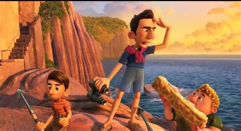 Pin By X M Doodles On Luca Pixar Reference Screenshots Drawing Cartoon Characters Animated