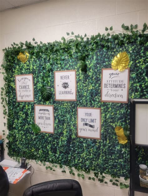Green Wall Classroom Ideas