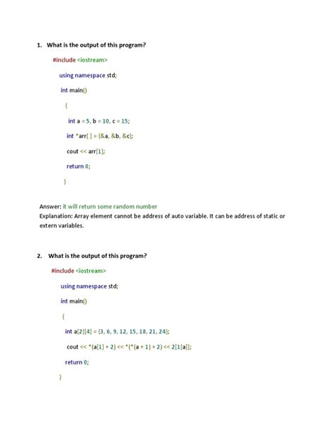 Problem With Solution Pdf Control Flow Computer Programming