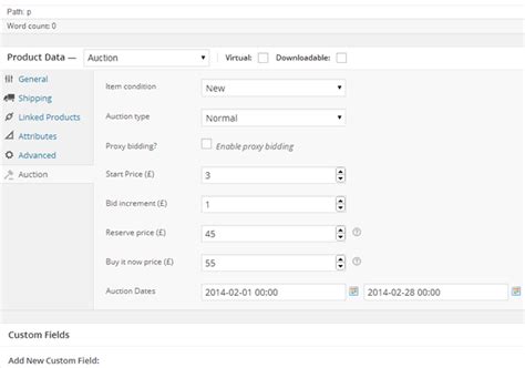 Woocommerce Auctions Wordpress Simple Auctions By Wpgenie Codecanyon