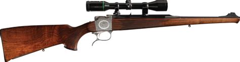 Sold At Auction H Blaser Hagn Action Falling Block Single Shot Rifle