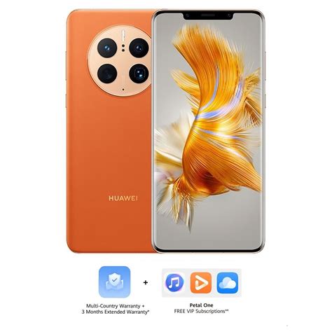 Buy Huawei Mate 50 Pro 512GB Orange 4G Smartphone Online in UAE | Sharaf DG