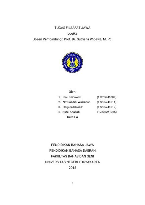 Makalah Logika Pdf