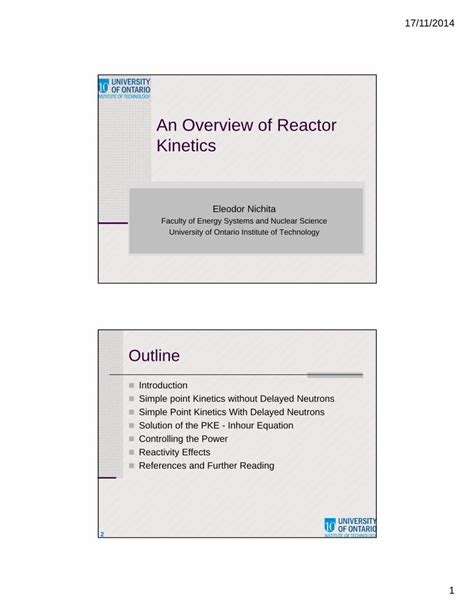 Pdf An Overview Of Reactor Kinetics Dokumen Tips