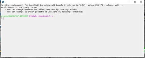 multiple openfoam 5 installations butterfly version question
