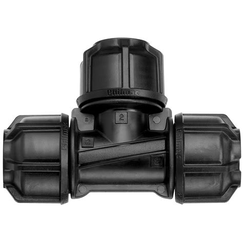 Philmac 25mm Metric Poly X Poly X Poly Pipe Tee Bunnings Australia