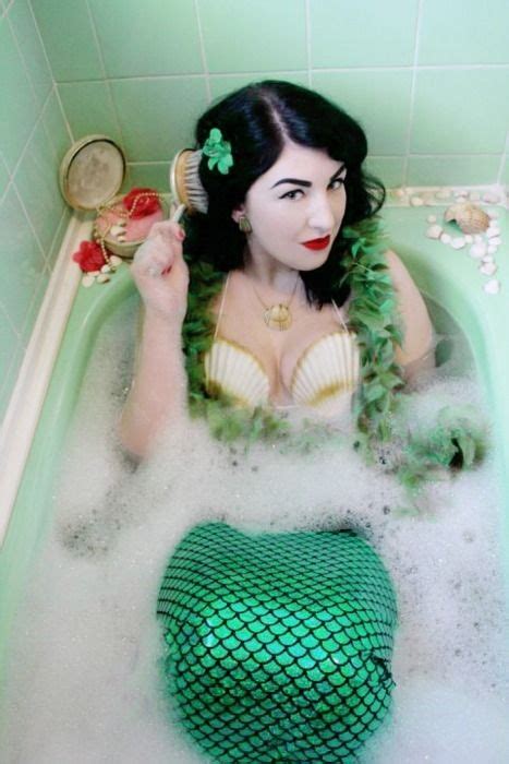 Lady Luck Pin Up Mermaid Pin Up Mermaid Dreams