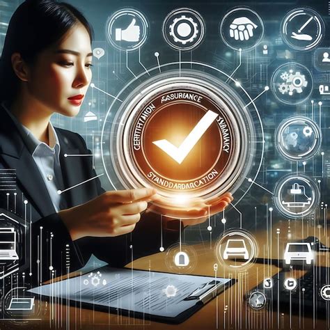 Premium Photo Assurance Of Certification Ensure The Standards Concept