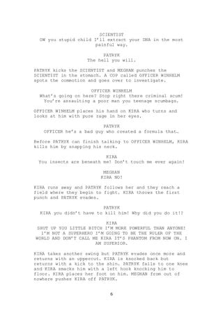 Script By Josh Final DOCX Obscenity And Profanity Sensitive Topics