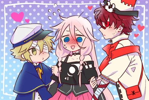 Ia Oliver And Fukase Vocaloid Drawn By Kusonoki Danbooru